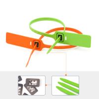 China JCPS605 Disposable Plastic Security Seal 30cm 7mm for Container Truck Anti-Theft for sale