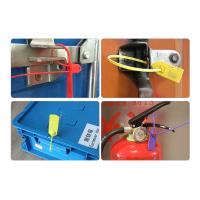 China JCPS102 Serial Numbered Container Pull Tight Plastic Security Indicative Seal 46cm for sale