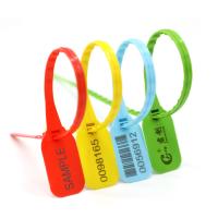 China Disposable Plastic Seal Trip Anti-Replacement Label Tag 300mm Length 2mm Diameter for sale