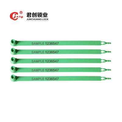 China JCPS402 Plastic Security Seal Circle Strapping Cargo Seal 20cm 10mm Red White Green for sale