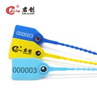 China JCPS303 Large Plastic Security Seal 355mm PP Self-Locking Adjustable with 20 Positions for sale
