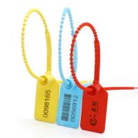 China JCPS301 Plastic Numbered Security Seal 300mm PP PE Container Packaging Tamper Evident for sale