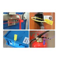 China JCPS006 Metal insert adjustable lock security plastic seal for transport cargo containers for sale