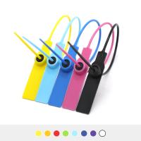 China Disposable Plastic Indicative Seal 28cm Length 2mm Diameter for Shoes and Clothes Security for sale
