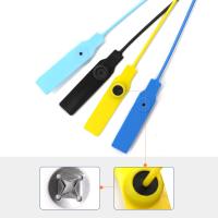 China Disposable Plastic Indicative Seal 28cm Length 2mm Diameter for Shoes and Clothes Security for sale