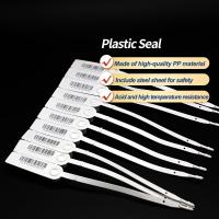 China JCPS622 plastic security seals bolts security plastic padlock seals packaging plastic seal for sale