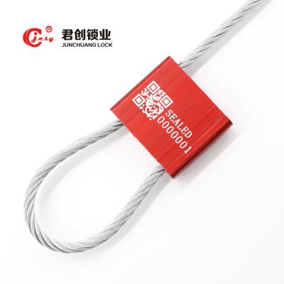 China 5.0mm Tamper proof pull tight wire cale seal 2020 style JCCS005 for sale