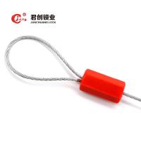 China Cargo Container Lock Seal 1.0mm Steel Cable Pull Tight Security Seal 27x18x6.8mm for sale