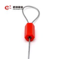 China Cargo Container Lock Seal 1.0mm Steel Cable Pull Tight Security Seal 27x18x6.8mm for sale