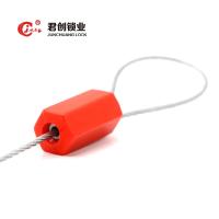 China Cargo Container Lock Seal 1.0mm Steel Cable Pull Tight Security Seal 27x18x6.8mm for sale