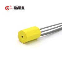 China JCCS106 Metal Square Steel Security Cable Wire Seal 1.8mm Diameter 3.5KN Tensile Strength Red for sale