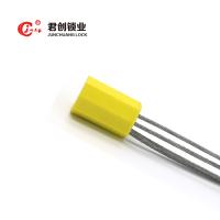 China JCCS106 Metal Square Steel Security Cable Wire Seal 1.8mm Diameter 3.5KN Tensile Strength Red for sale
