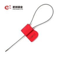 China Hexagon Bar Code Security Cable Seal 1.8mm Diameter 1.6KN Strength for Truck Trailer for sale