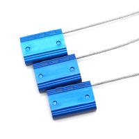 China JCCS006 Aluminum Alloy Cable Seal 1.5mm Diameter Security Wire Seal for Transportation for sale