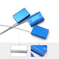 China JCCS006 Aluminum Alloy Cable Seal 1.5mm Diameter Security Wire Seal for Transportation for sale