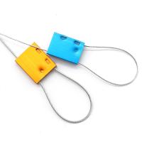China JCCS007 Self Lock Cable Seal Heavy Duty Double Locked Cable Seal 1.8mm Wire for sale