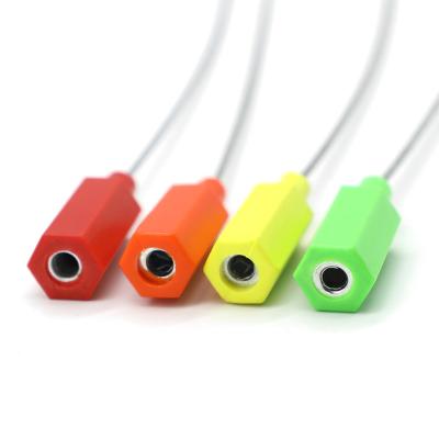 China JCCS305 Truck Lock Cable Seal Plastic Cable Lock Seal Galvanized Steel Wire 1.8mm 2.27KN for sale