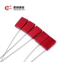 China JCCS004 Cable Seal Lock 1.5mm Diameter 3.5KN Tensile Strength Injection Molded Power Cable Seal for sale