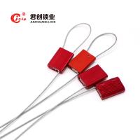 China JCCS004 Cable Seal Lock 1.5mm Diameter 3.5KN Tensile Strength Injection Molded Power Cable Seal for sale