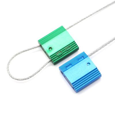 China JCCS002 Cable Seal Steel Wire Security Seal 1.5mm-3.5mm Diameter Pull Tight for Connectors for sale