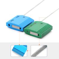 China JCCS002 Cable Seal Steel Wire Security Seal 1.5mm-3.5mm Diameter Pull Tight for Connectors for sale