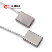 China JCCS102 Steel Cable Seal Lock 1.8mm Wire Security Seal with Laser Numbering for Truck Transportation for sale