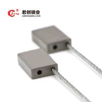 China JCCS102 Steel Cable Seal Lock 1.8mm Wire Security Seal with Laser Numbering for Truck Transportation for sale