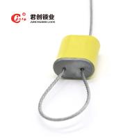 China JCCS307 Square Plastic Cable Lock Seal Galvanized Container Seal 1.8mm 3.5KN for sale