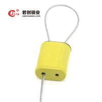 China JCCS307 Square Plastic Cable Lock Seal Galvanized Container Seal 1.8mm 3.5KN for sale