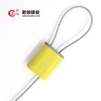 China JCCS307 Square Plastic Cable Lock Seal Galvanized Container Seal 1.8mm 3.5KN for sale