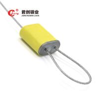 China JCCS307 Square Plastic Cable Lock Seal Galvanized Container Seal 1.8mm 3.5KN for sale