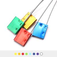 China JCCS007 cable gland multi sealing insert steel security cable wire seals numbered for sale