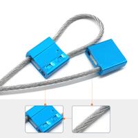 China JCCS003  cable seal for security transportation steel security cable seals for sale