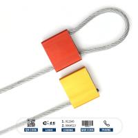 China JCCS005 ISO 17712 Container Cable Seal with Barcode Aluminum Alloy 35x41x13mm for sale