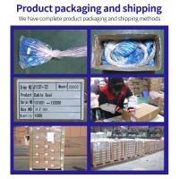 China 1.5mm Aluminum Alloy Cable Wire Seal for ISO Containers and Trucks Custom Length for sale