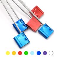 China JCCS008 3.5mm Metal Cable Seal Security Seal for ISO Containers 26x26x7.5mm for sale