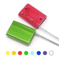 China Tamper Proof Cable Seal Wire Cable Seal Aluminum Alloy Safety Cable Seal 1.5mm Diameter 3.5KN Tensile Strength for sale