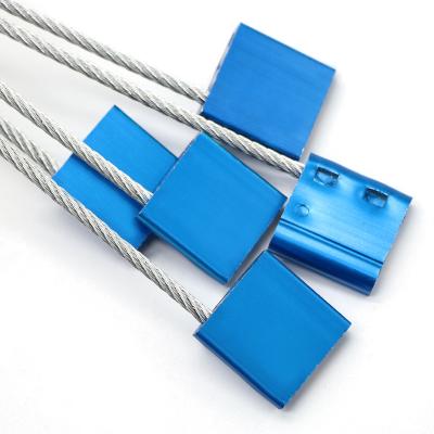 China JCCS008 3.5mm metal cable seals, selflocking cable seal for sale