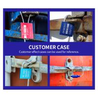 China JCCS005 Container Cable Seal Security Wire Cable Seal 35x41mm Aluminum Alloy for sale