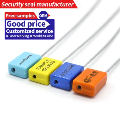 China JCCS203 pull tight container cable seal  For Truck logistics cable seal for sale