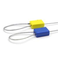 China JCCS203 Adjustable Cable Seal Security 1.8mm Diameter With White Head for sale