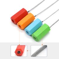 China JCCS101 Stainless Steel Cable Seal 2.5mm Diameter 860N Strength for Container Cargo for sale