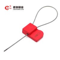 China JCCS206 Steel Tamper Evident Cable Seal 1.8mm Diameter 3.5KN Tensile Strength for Truck Door Security for sale