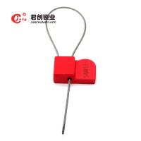 China JCCS206 Steel Tamper Evident Cable Seal 1.8mm Diameter 3.5KN Tensile Strength for Truck Door Security for sale