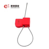 China JCCS206 Steel Tamper Evident Cable Seal 1.8mm Diameter 3.5KN Tensile Strength for Truck Door Security for sale