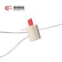 China JCMS102 Plastic Meter Seal Tamperproof Electric Meter Seal with Numbers 0.68mm Wire Diameter for sale