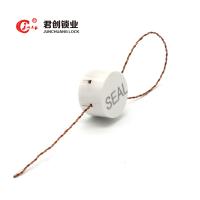 China JCMS103 Security Wire Lead Seal for Water Meter Gas Meter Blue ABS PC 14.8x11.5mm for sale