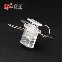 China JCMS014 India high security plastic meter seal lock for water meter for sale