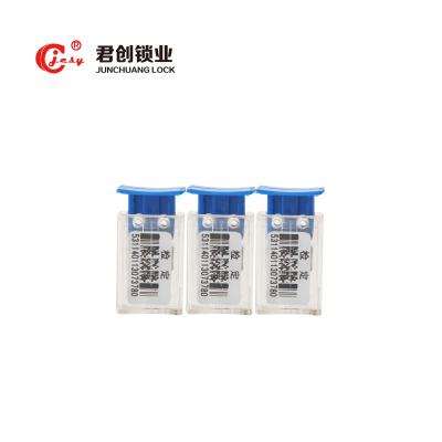 China JCMS206 Plastic Twist Meter Seal for Water and Electric Utility 25.15mm Lock Body 0.68mm Wire for sale