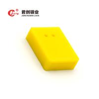 China JCMS104 Security Plastic Meter Seal with 0.68mm Steel Wire for Electric Meter for sale